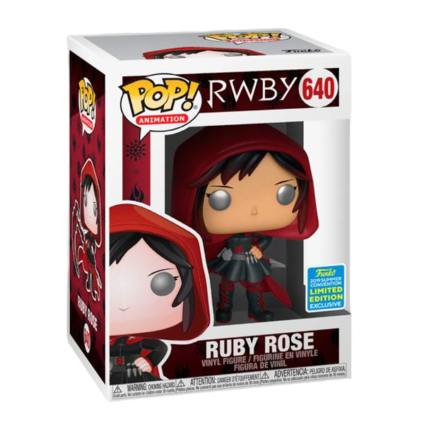Funko Pop! Animation RWBY Ruby Rose 640 Exclusivo Original - Moça do ...