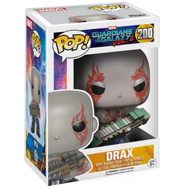 Funko Pop! Marvel Guardians Of The Galaxy Drax 200 Original - Moça do ...