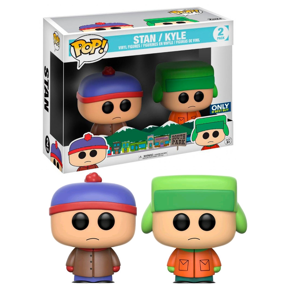 Funko Pop! Animation South Park Stan & Kyle 2 Pack Exclusivo Original ...