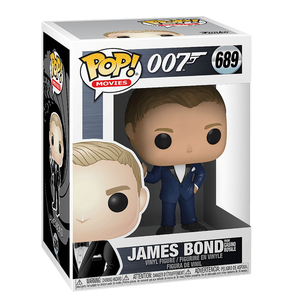 Funko Pop! Movies 007 James Bond 689 Original Colecionavel - Moça do ...