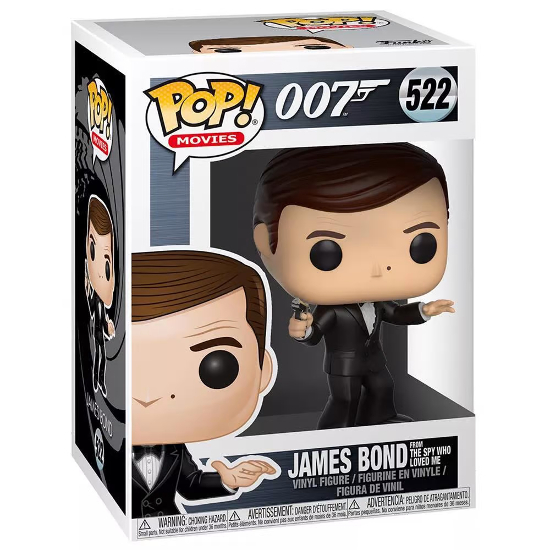 Funko Pop! Movies 007 James Bond 522 Original Colecionavel - Moça do ...