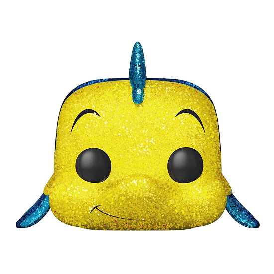 Funko pop! Disney A Pequena Sereia Flounder 237 Exclusivo Diamond ...