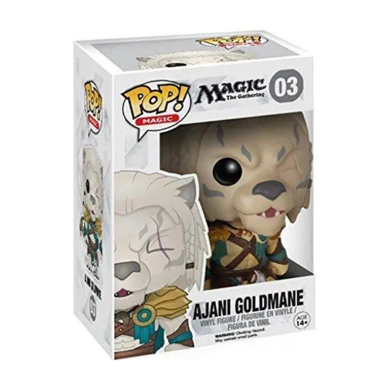 Funko Pop! Magic The Gathering Ajani Goldmane 03 Original Colecionavel ...