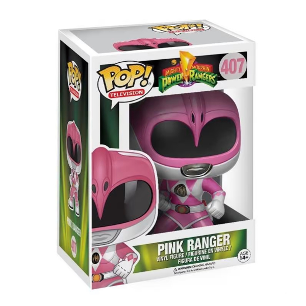 Funko Pop! Television Power Rangers Pink Ranger 407 Original - Moça do ...
