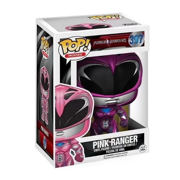 Funko Pop! Television Power Rangers Pink Ranger 397 Original - Moça do ...