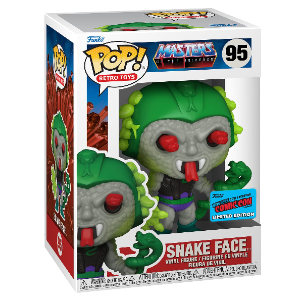 Funko Pop! Masters Of The Universe Snake Face 95 Exclusivo Original ...