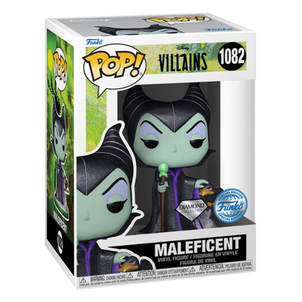 Funko Pop! Disney Villains Maleficent 1082 Exclusivo Diamond Original ...