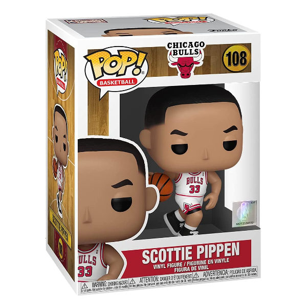 Funko Pop! Basketball Chicago Bulls Scottie Pippen 108 Exclusivo - Moça ...