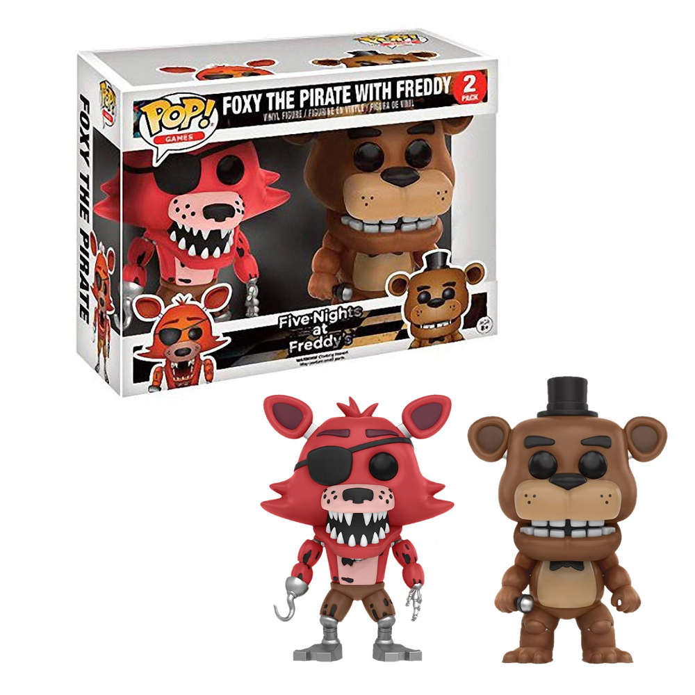 Funko Pop! Five Nights At Freddy's Foxy The Pirate With Freddy 2 Pack ...