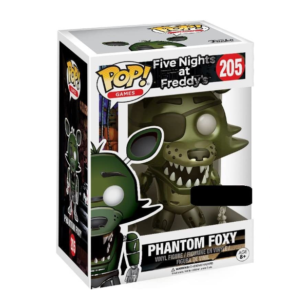 Funko Pop! Games Five Nights At Freddy's Phantom Foxy 205 Original ...