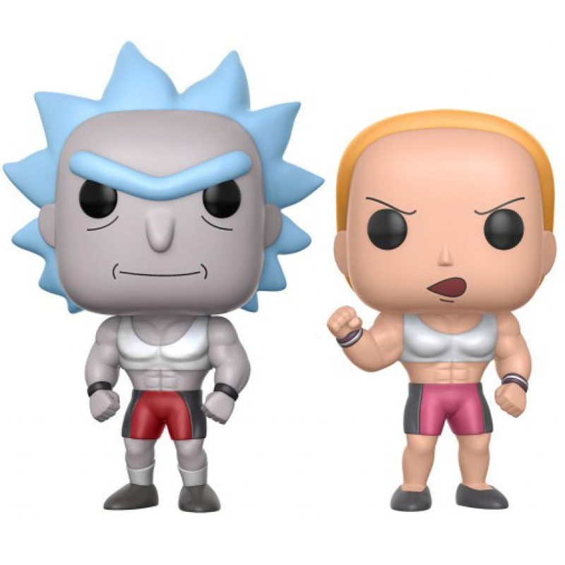 Funko Pop! Rick And Morty Buff Rick & Buff Summer 2 Pack Exclusivo ...