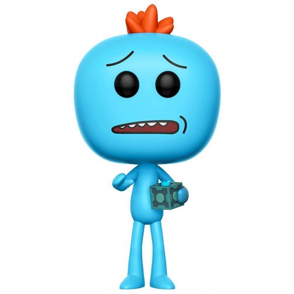 Funko Pop! Animation Rick And Morty Mr. Meeseeks with Meeseeks Box 180 ...