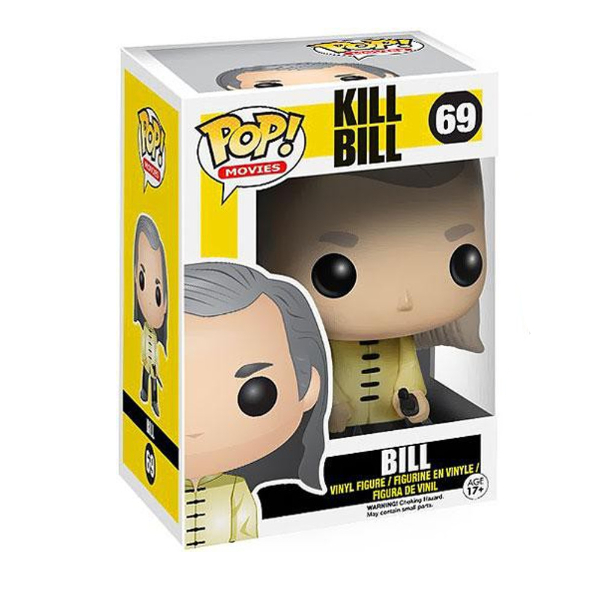 Funko Pop! Movies Kill Bill Bill 69 Original Colecionavel - Moça do Pop ...