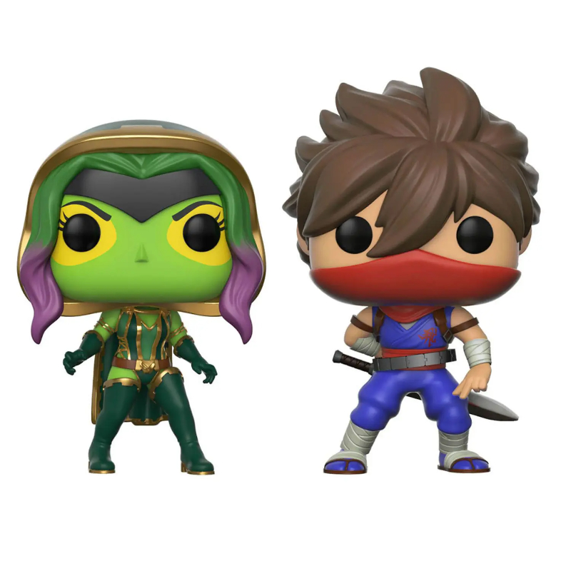 Funko Pop! Games Marvel vs. Capcom Gamora Vs Strider 2 Pack - Moça do ...