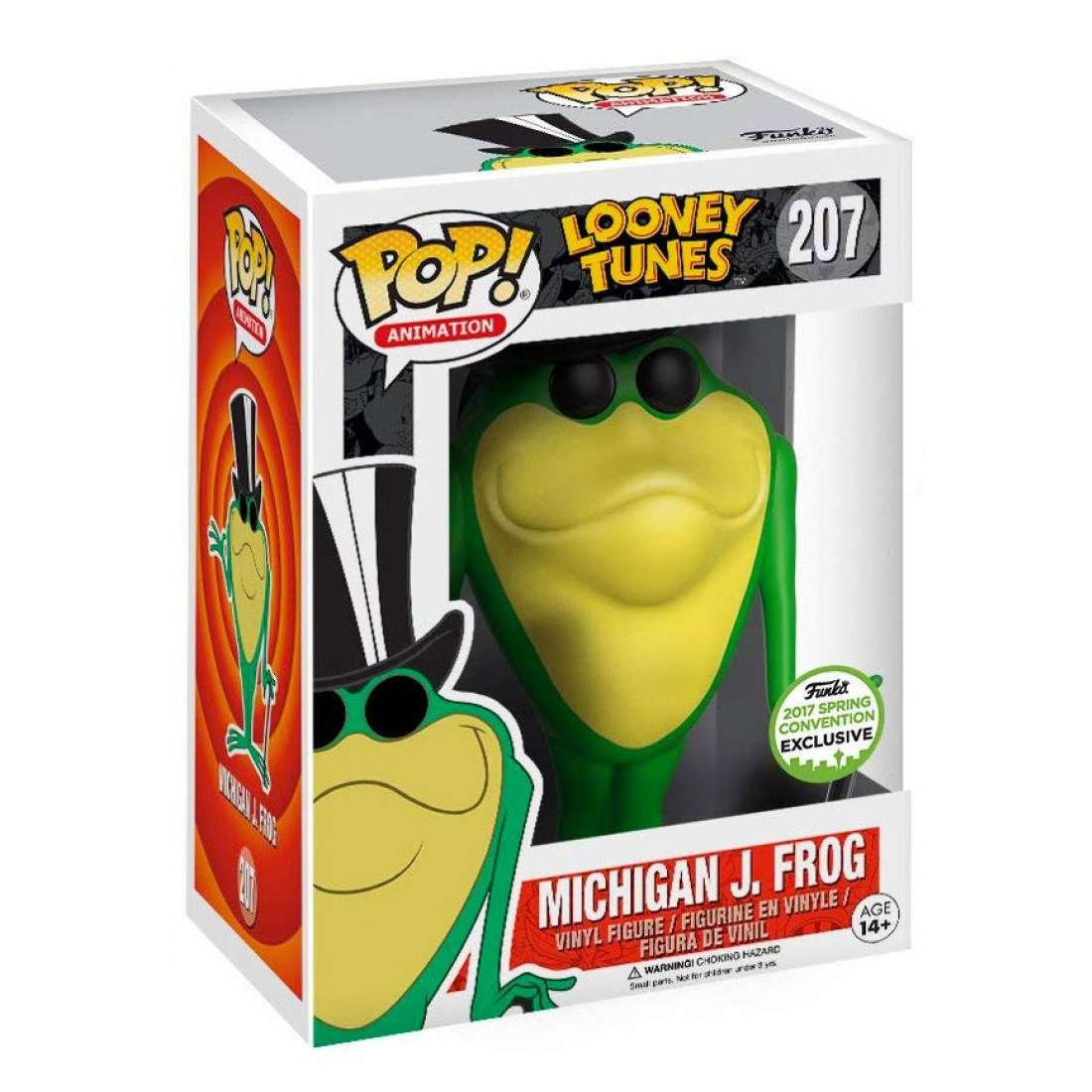 Funko Pop! Looney Tunes Michigan J. Frog 207 Exclusivo Original - Moça ...
