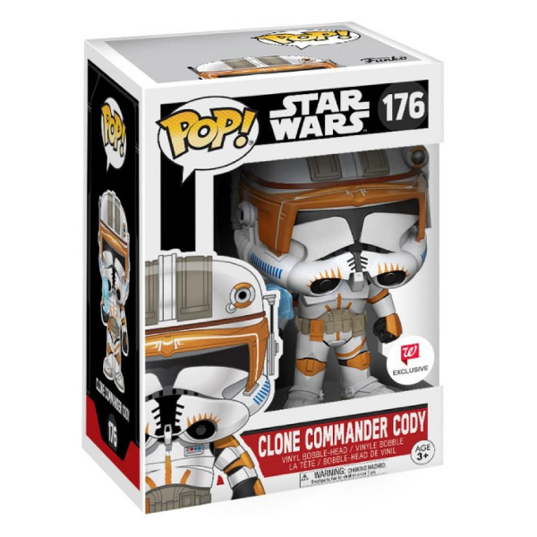 Funko Pop! Star Wars Clone Commander Cody 176 Exclusivo Original - Moça ...