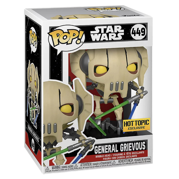 Funko Pop! Star Wars General Grievous 449 Exclusivo Original Vaulted ...