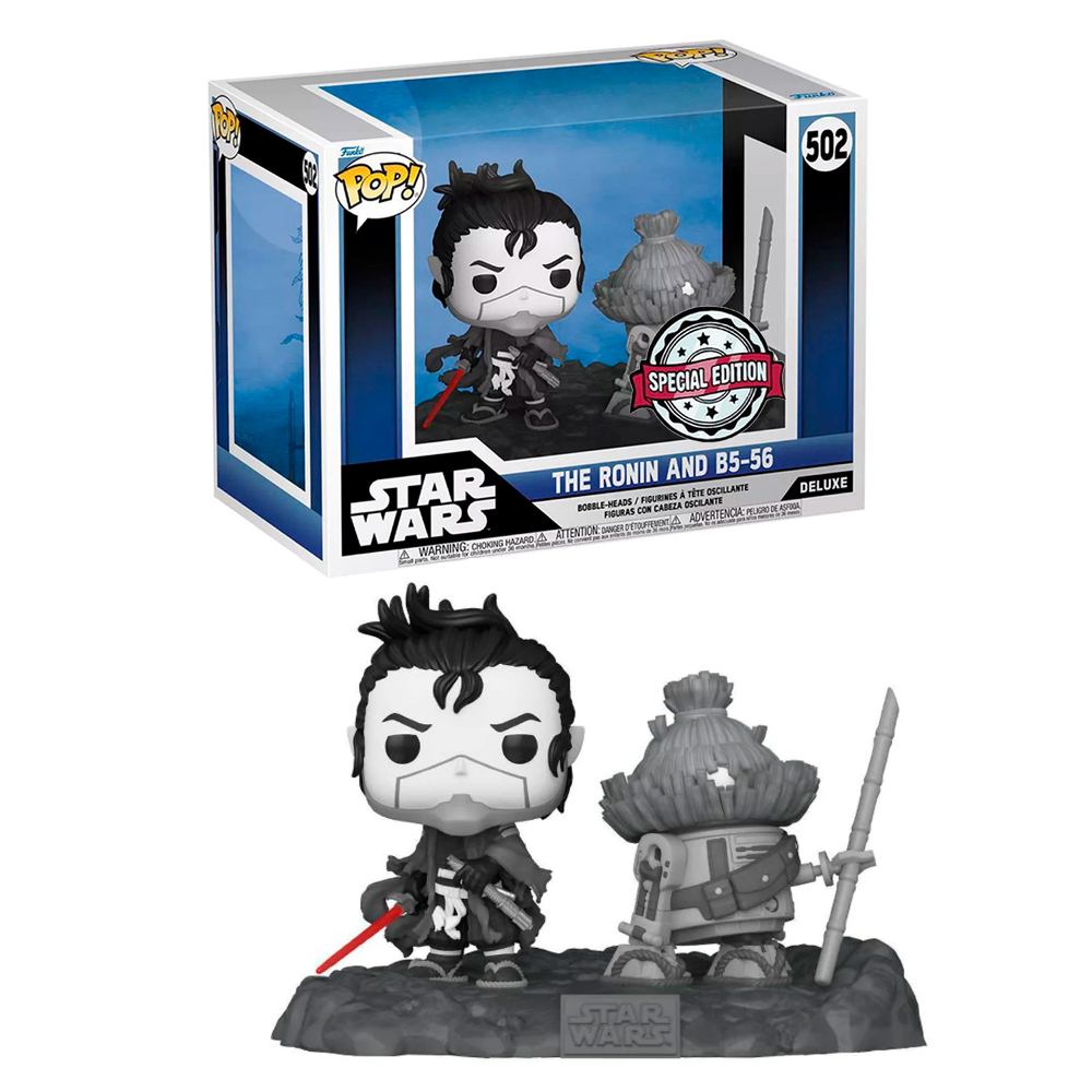 Funko Pop! Star Wars The Ronin and B5-56 502 Exclusivo Original - Moça ...