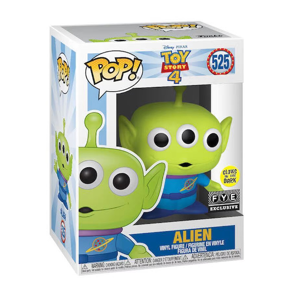 Funko Pop! Disney Toy Story Alien 525 Exclusivo Glow Original - Moça do ...