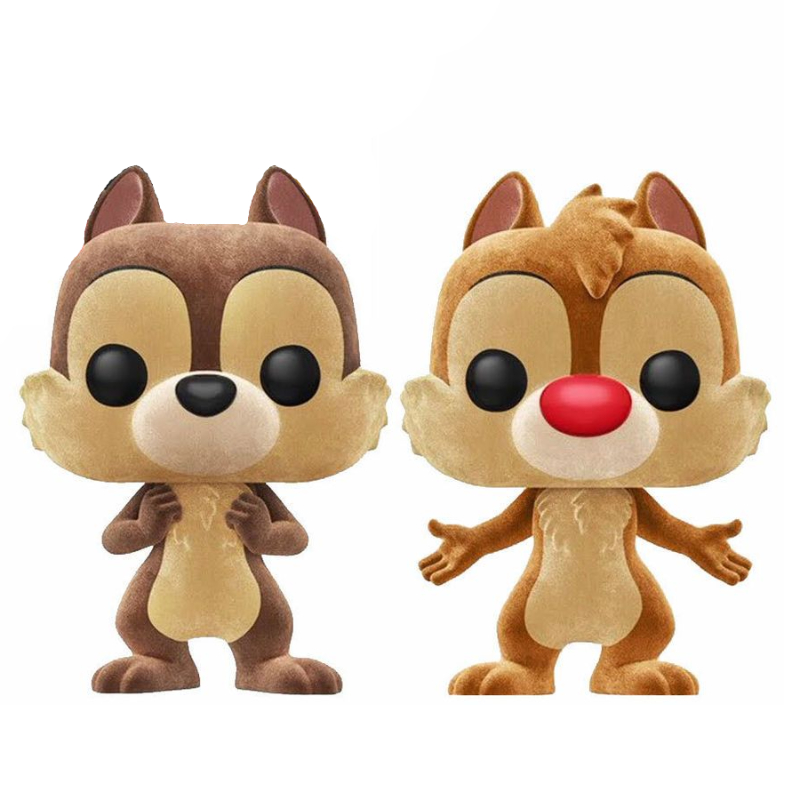Funko Pop! Disney Chip And Dale 2 Pack Exclusivo Flocked Original ...