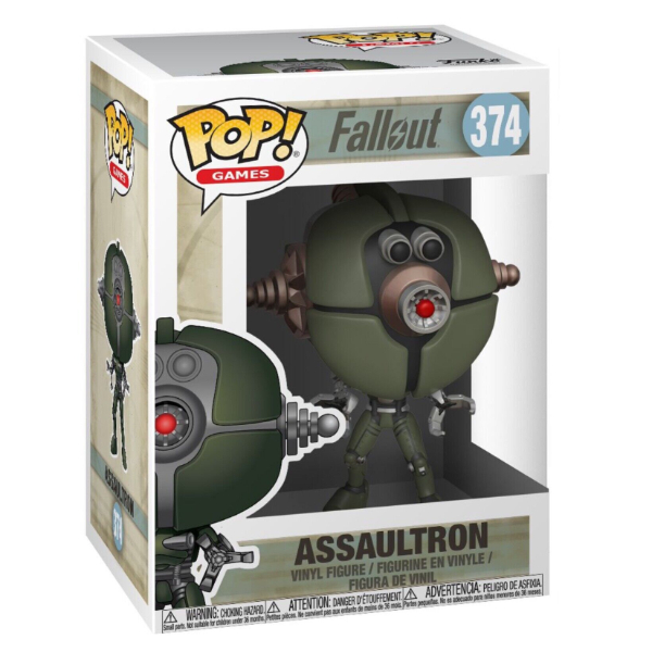 Funko Pop! Games Fallout Assaultron 374 Original Colecionavel - Moça do ...