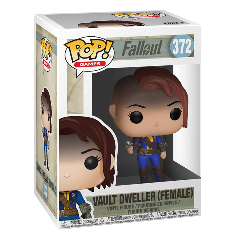 Funko Pop! Games Fallout Vault Dweller Female 372 Original - Moça do ...
