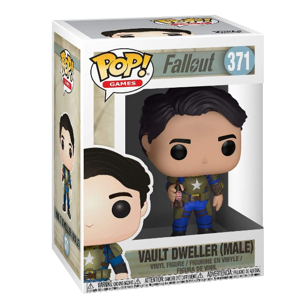 Funko Pop! Games Fallout Vault Dweller Male 371 Original Colecionavel ...