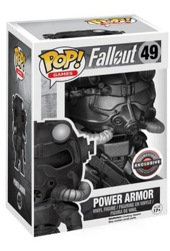 Funko Pop! Games Fallout Power Armor 49 Exclusivo Original - Moça do ...