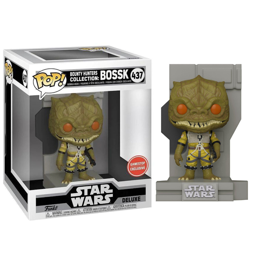 Funko Pop! Star Wars Bounty Hunters Collection Bossk 437 Exclusivo ...