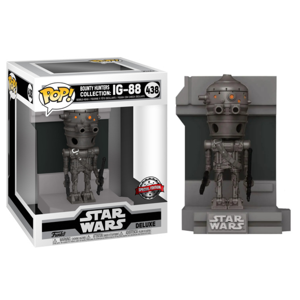 Funko Pop! Star Wars Bounty Hunters Collection IG-88 438 Exclusivo ...