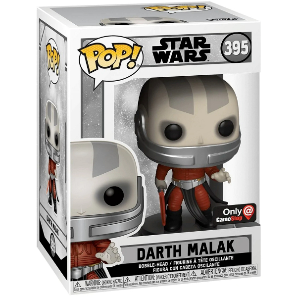 Funko Pop! Star Wars Darth Malak 395 Exclusivo Original - Moça do Pop ...