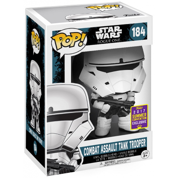 Funko Pop!Star Wars Combat Assault Tank Trooper 184 Exclusivo Original ...