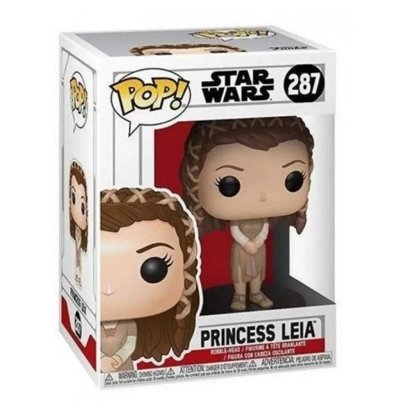 Funko Pop! Star Wars Princess Leia 287 Original Colecionavel - Moça do ...