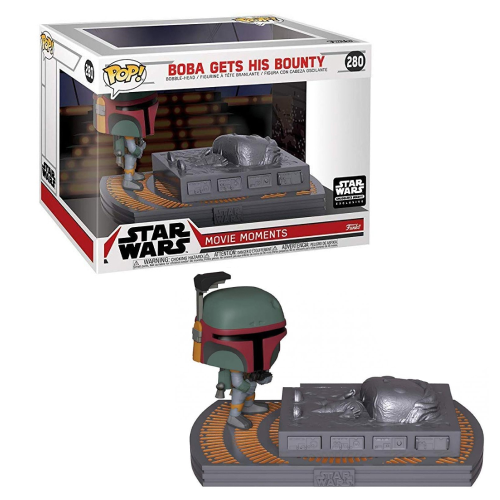 Funko Pop! Star Wars Boba Gets His Bounty 280 Exclusivo Original - Moça ...