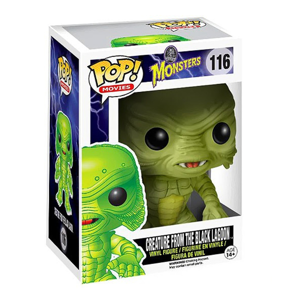 Funko Pop! Movies Monsters Creature From The Black Lagoon 116 Original ...