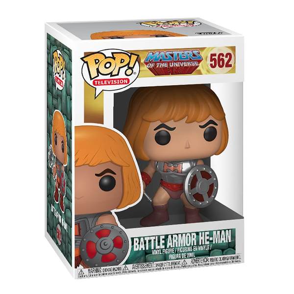Funko Pop! Masters Of The Universe Battle Armor He-Man 562 Original ...