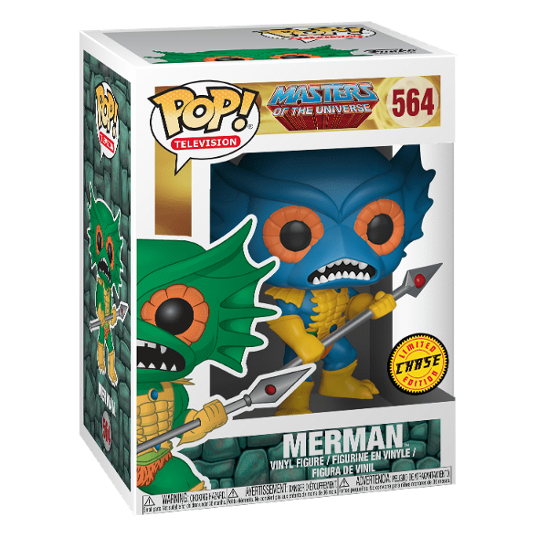 Funko Pop! Masters Of The Universe Merman 564 Exclusivo Chase - Moça do ...