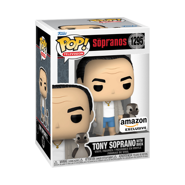 Funko Pop! TV The Sopranos Tony Soprano With Duck 1295 Exclusivo - Moça ...
