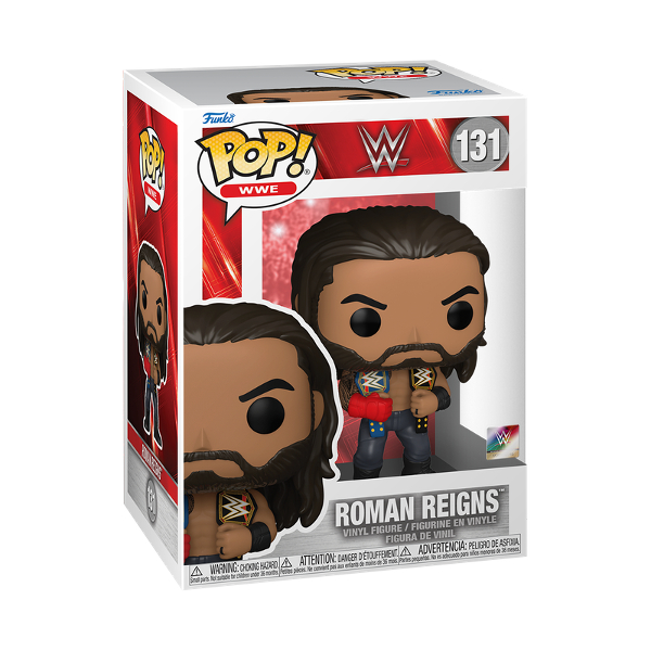 Funko Pop! WWE Roman Reigns 131 Exclusivo Original Colecionavel - Moça ...