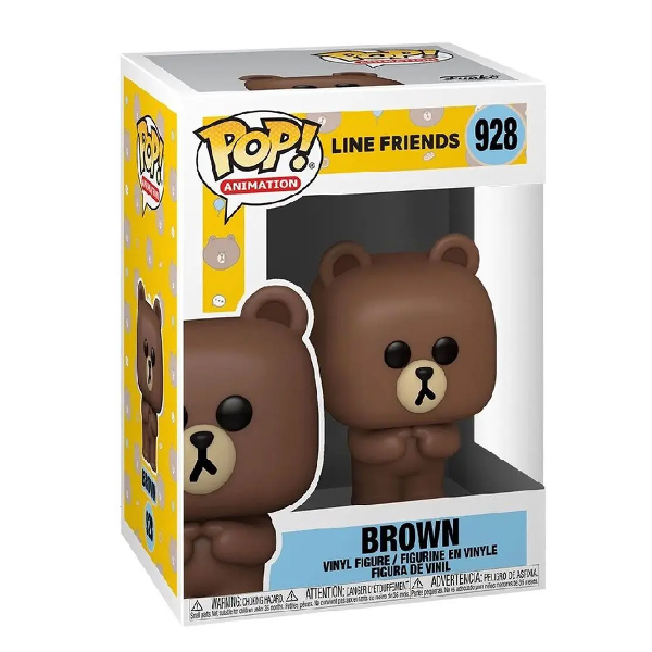 Funko Pop! Animation Line Friends Brown 928 Original Colecionavel ...