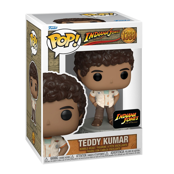 Funko Pop! Filme Indiana Jones Teddy Kumar 1388 Exclusivo Original ...