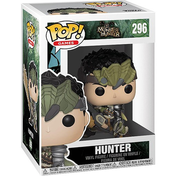 Funko Pop! Animation Monster Hunter 296 Original Colecionavel - Moça do ...