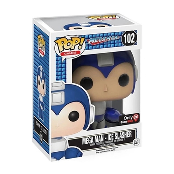 Funko Pop! Games Mega Man Ice Slasher 102 Exclusivo Original - Moça do ...