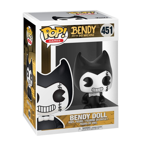 Funko Pop! Games Bendy And The Ink Machine Bendy Doll 451 Original ...