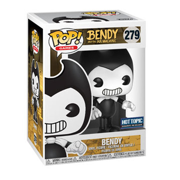 Funko Pop!Games Bendy And The Ink Machine Bendy 279 Exclusivo Original ...