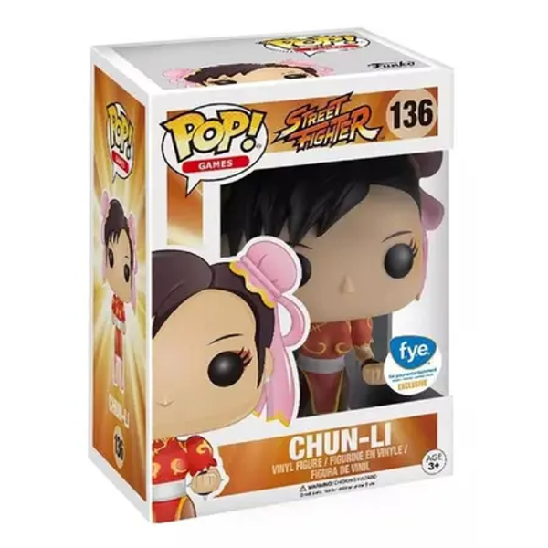 Funko Pop! Games Street Fighter Chun-Li 136 Exclusivo Original - Moça ...