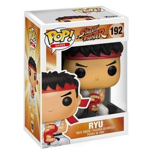 Funko Pop! Games Street Fighter Ryu 192 Exclusivo Original - Moça do ...