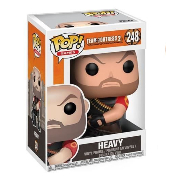 Funko Pop! Games Team Fortress 2 Heavy 248 Original Colecionavel - Moça ...