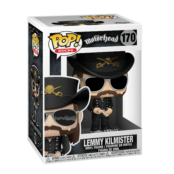 Funko Pop! Rocks Motorhead Lemmy Kilmister 170 Original Colecionavel ...