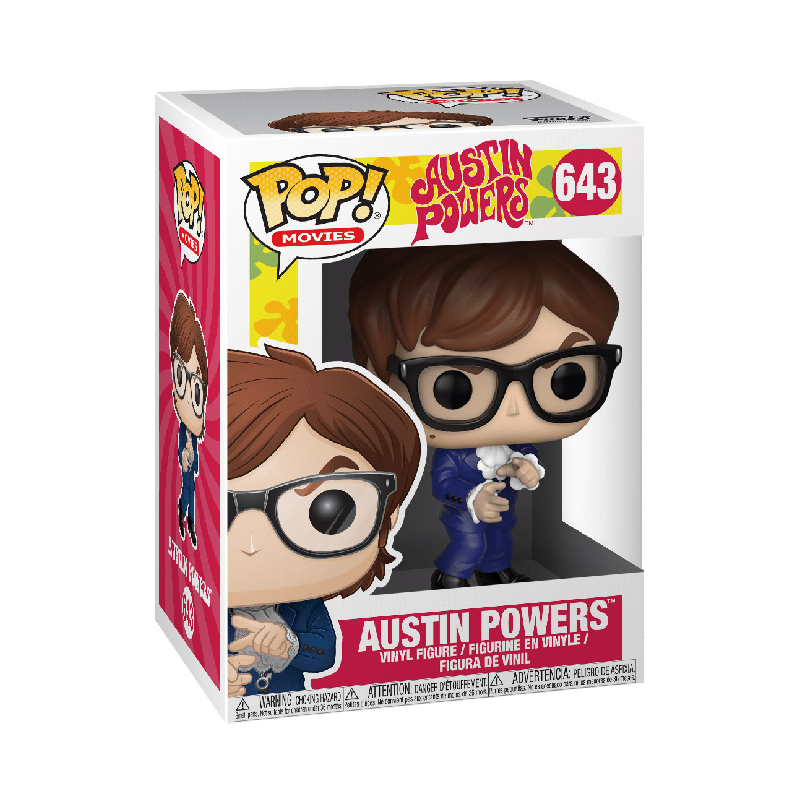 Funko Pop! Filme Austin Powers 643 Original Colecionavel - Moça do Pop ...